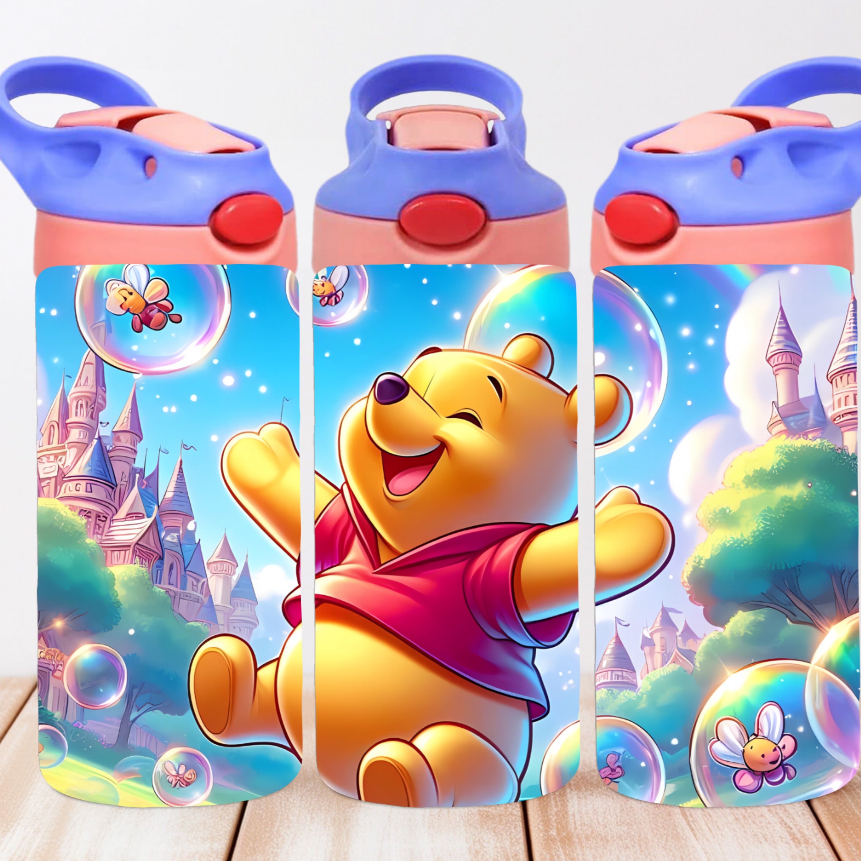 Winnie the Pooh - 12oz Sub Drink Bottle | Pretty Lush Designs