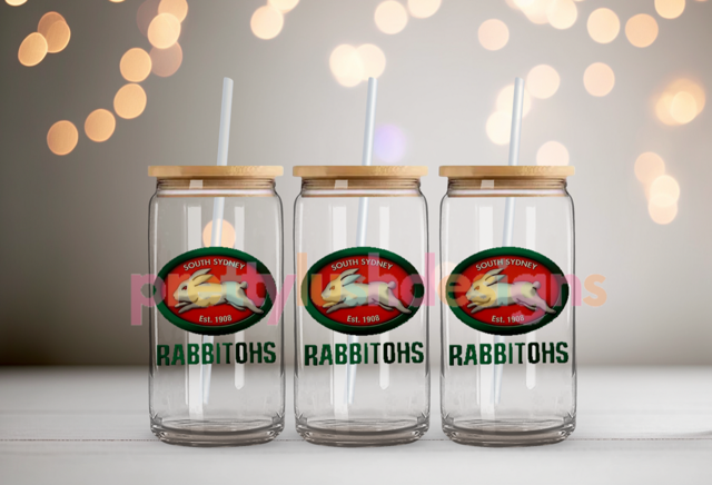 Rabbitohs - Decal | Pretty Lush Designs