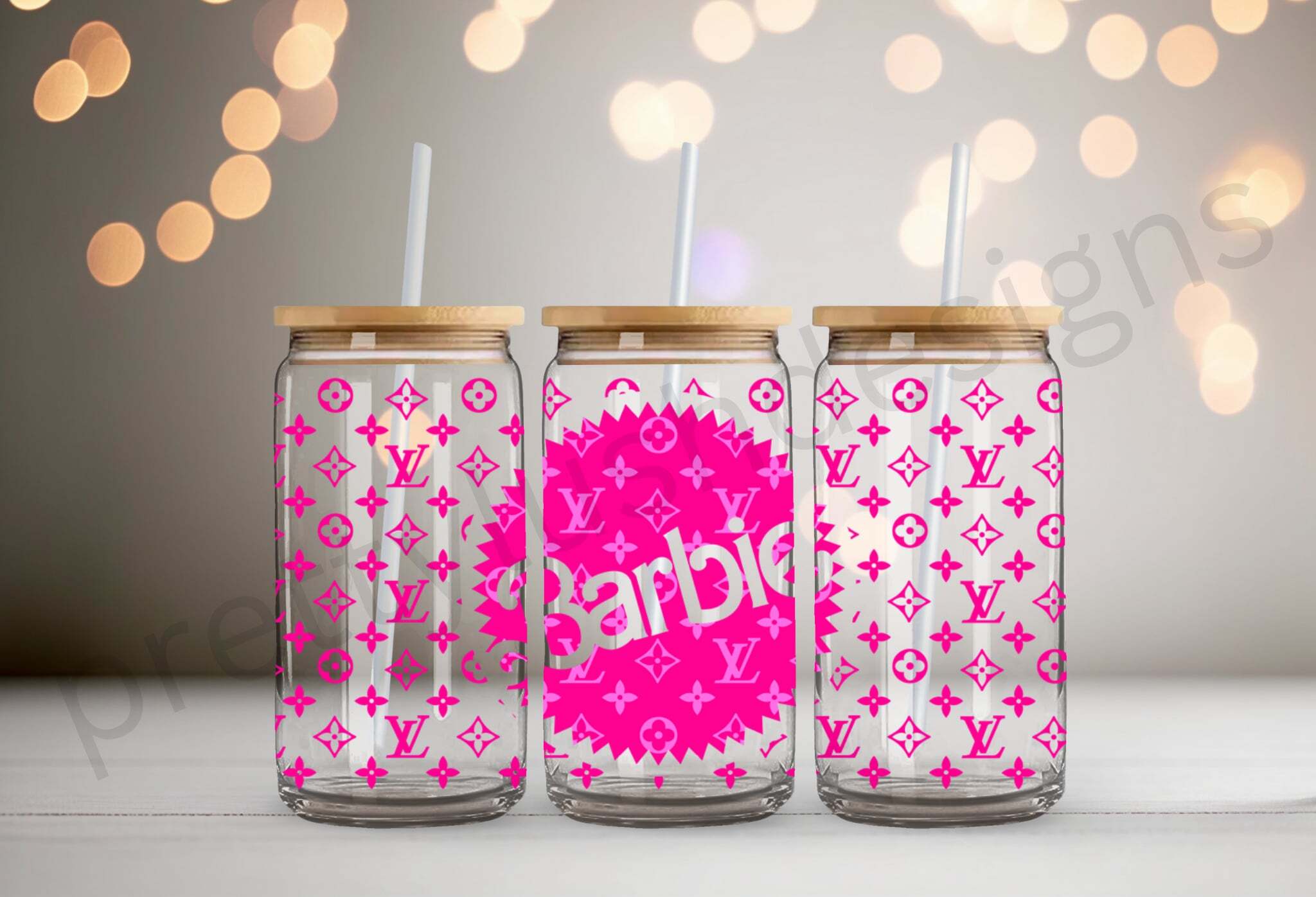 Barbie LV- Single Sided | Pretty Lush Designs
