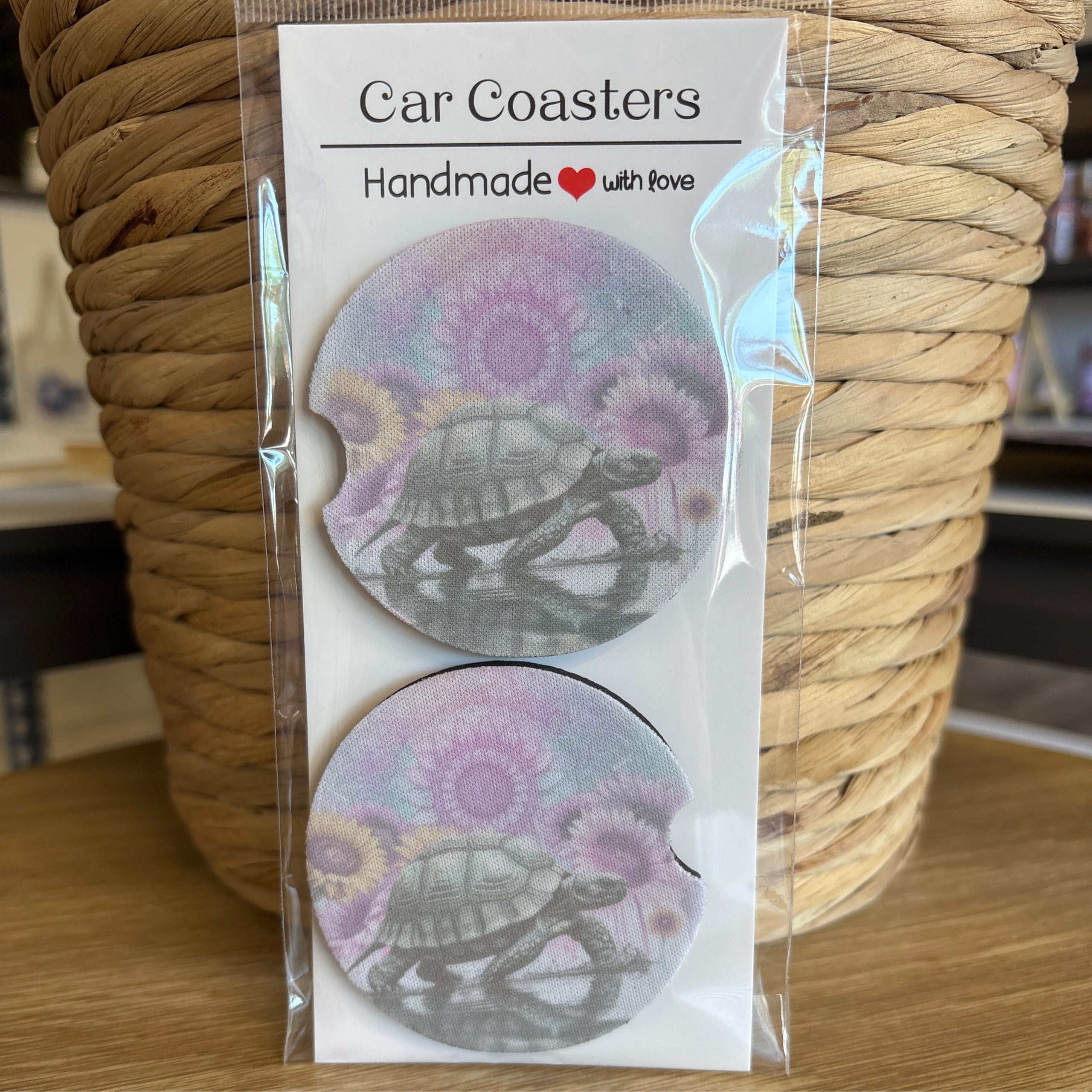 Car Coasters - Turtles | Pretty Lush Designs