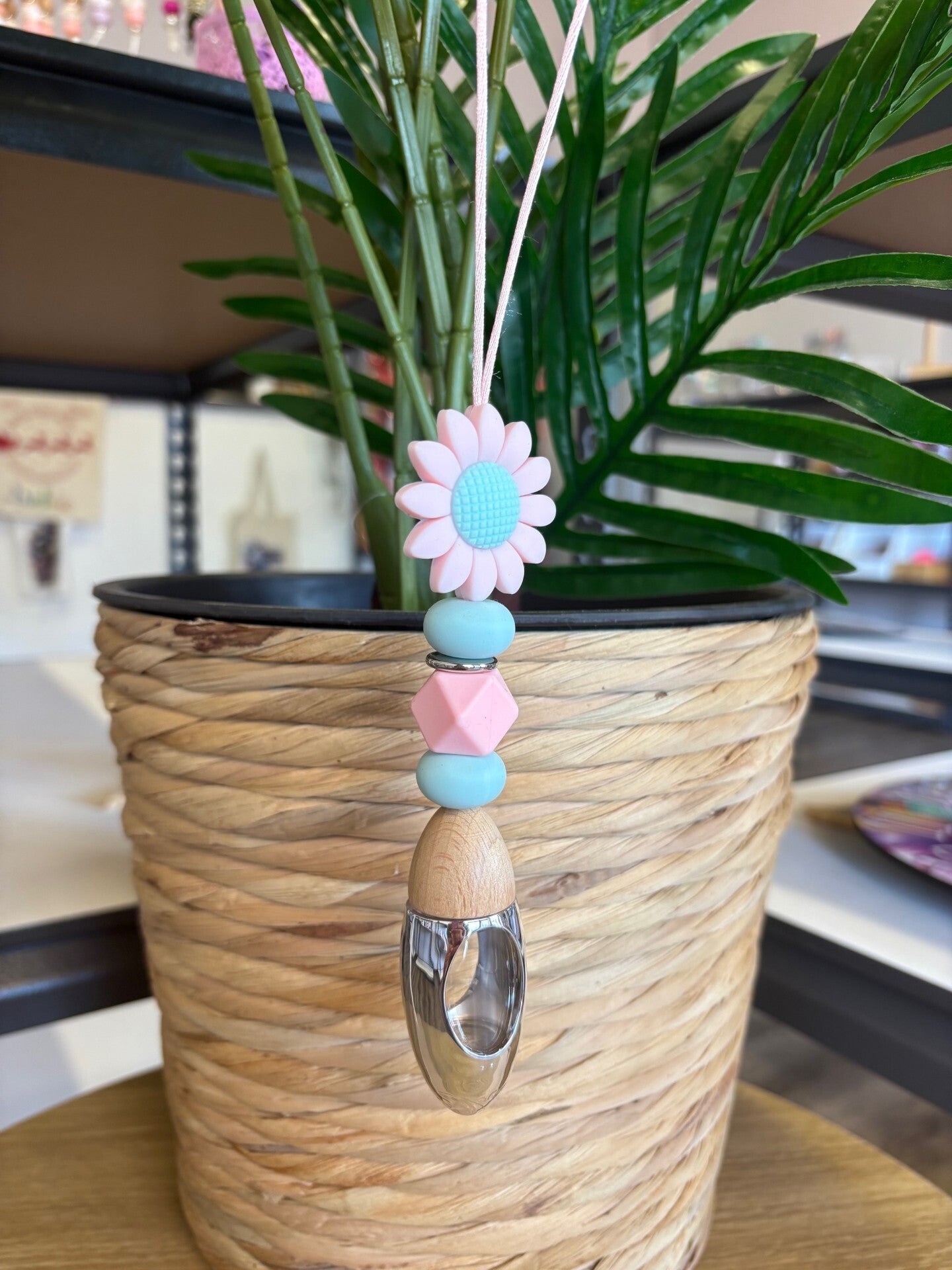 Pink & Blue Flower - Silver Bullet | Pretty Lush Designs